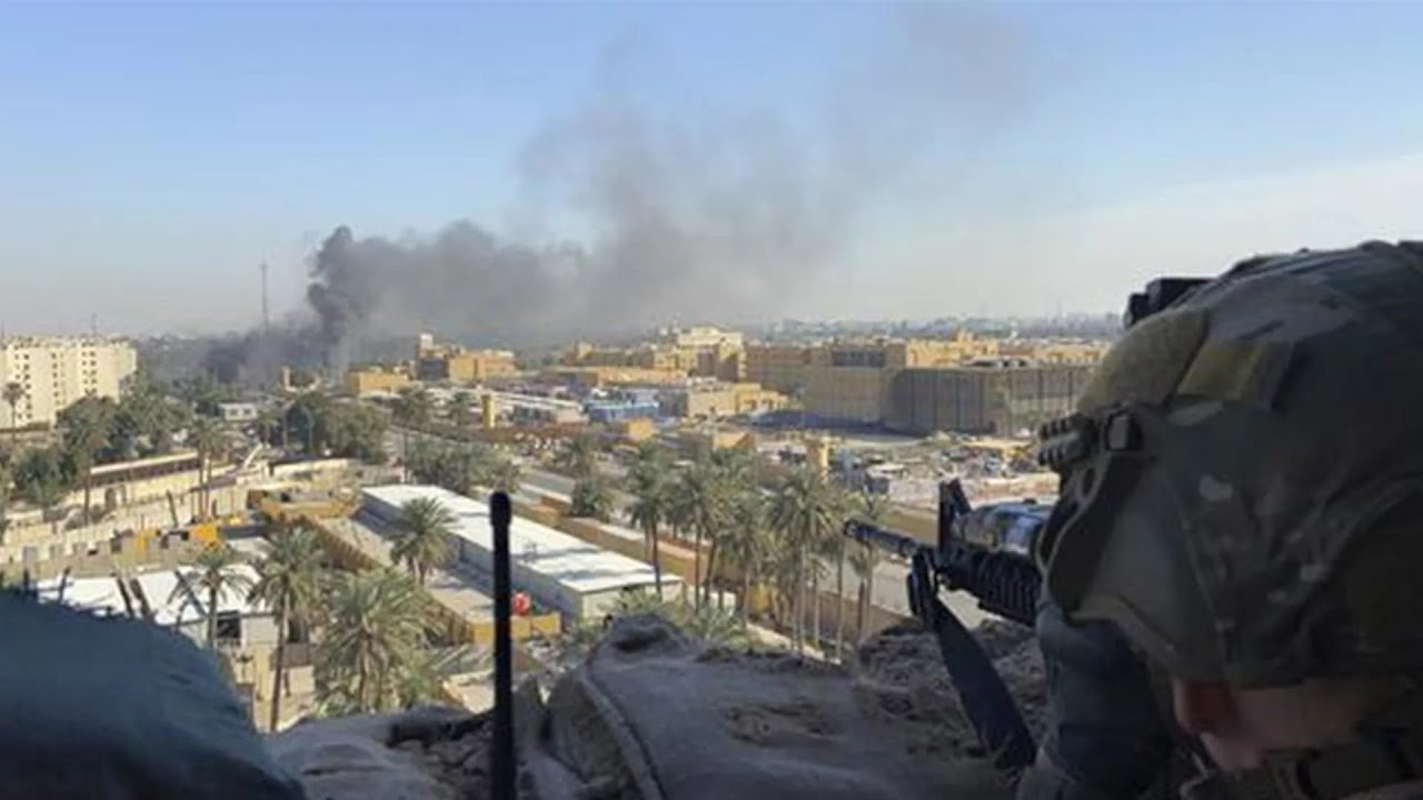 Pilonnage d’une base militaire en Irak - ANNA NEWS