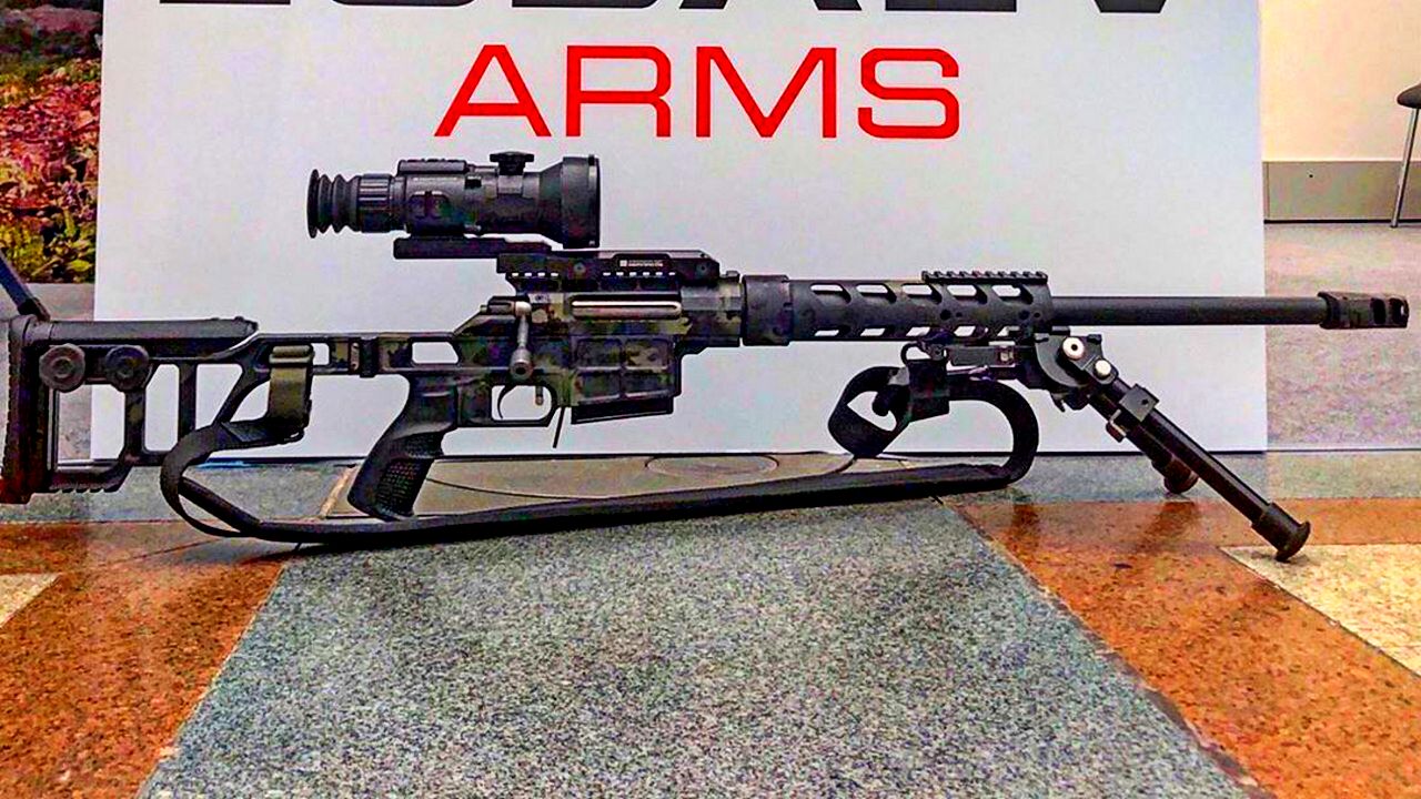 Винтовка DVL-10 на выставке Интерполитех-2020 - ANNA NEWS