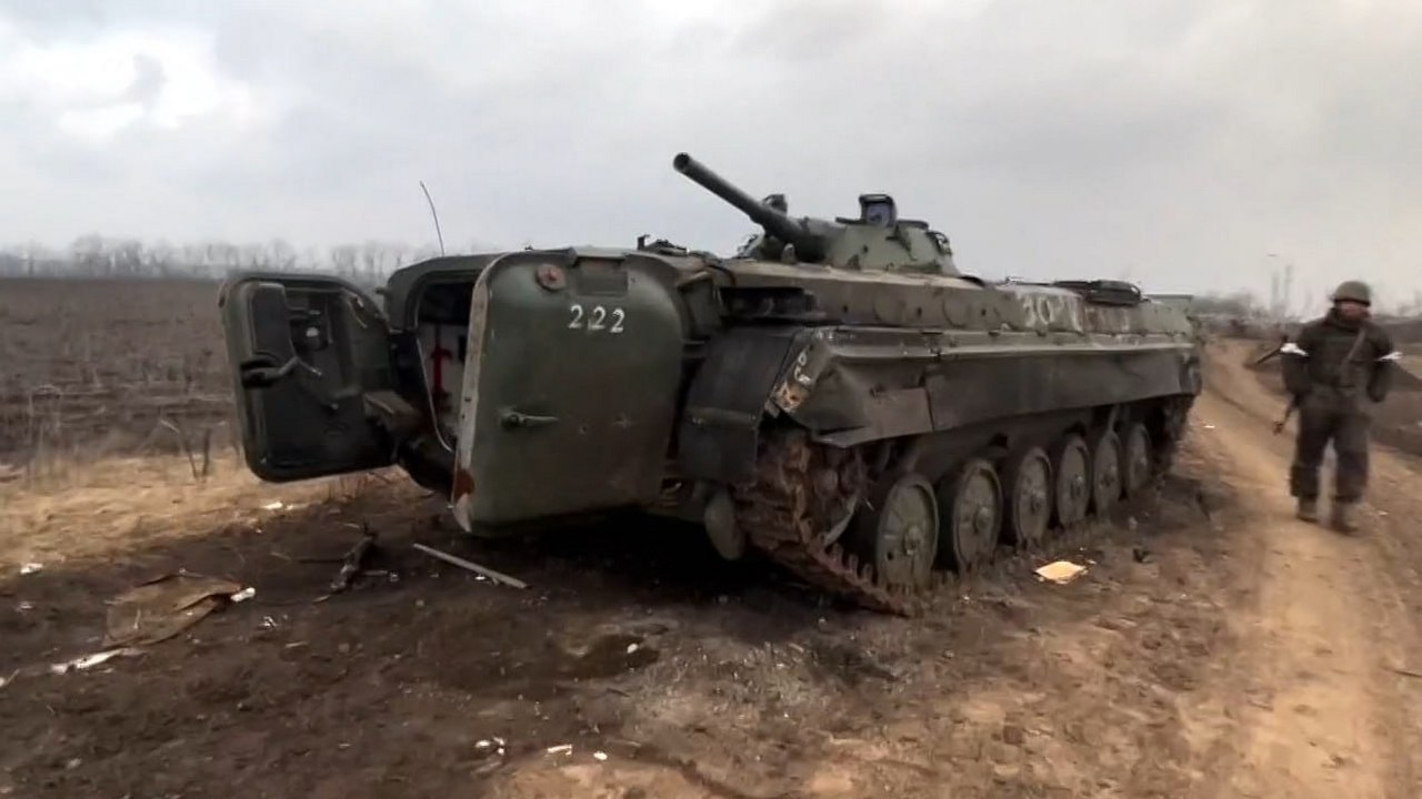 Чешская БМП Pbv-501 стала трофеем в Бахмуте - ANNA NEWS