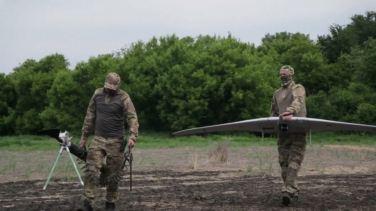 Разведывательный беспилотник SuperCam S350 в СВО - ANNA NEWS