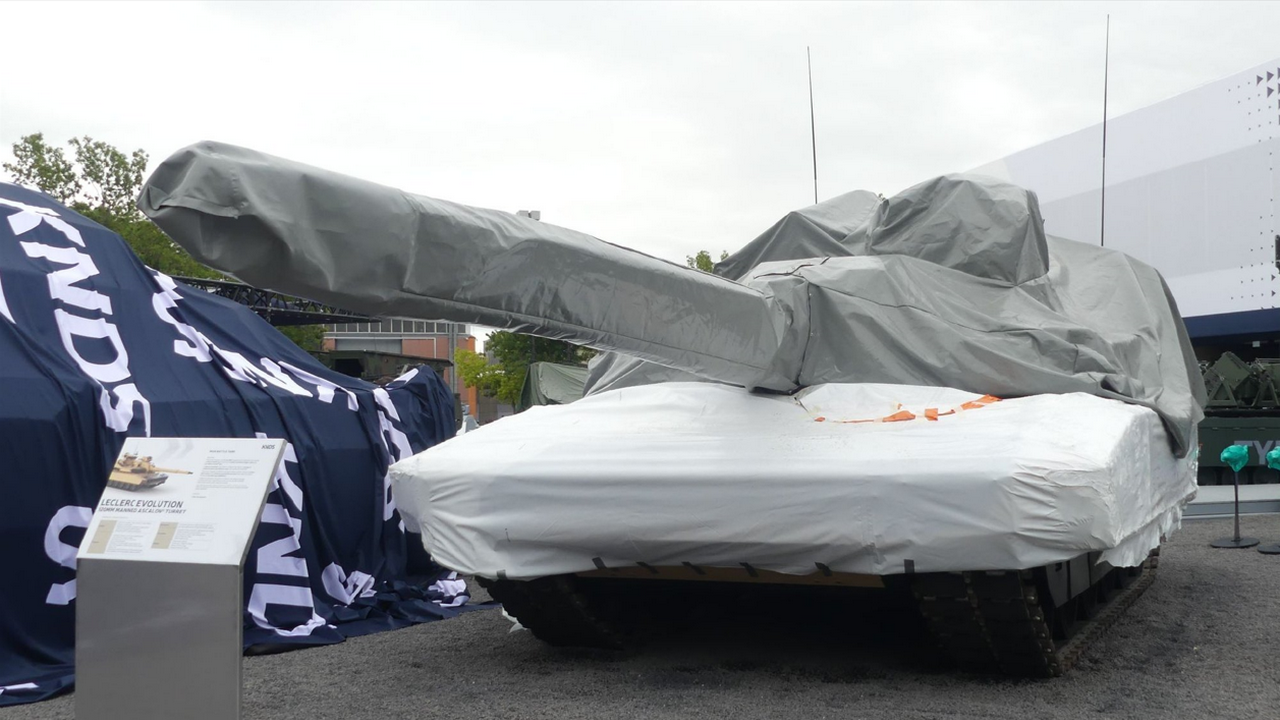 Leclerc Evolution на выставке Eurosatory 2024 - ANNA NEWS